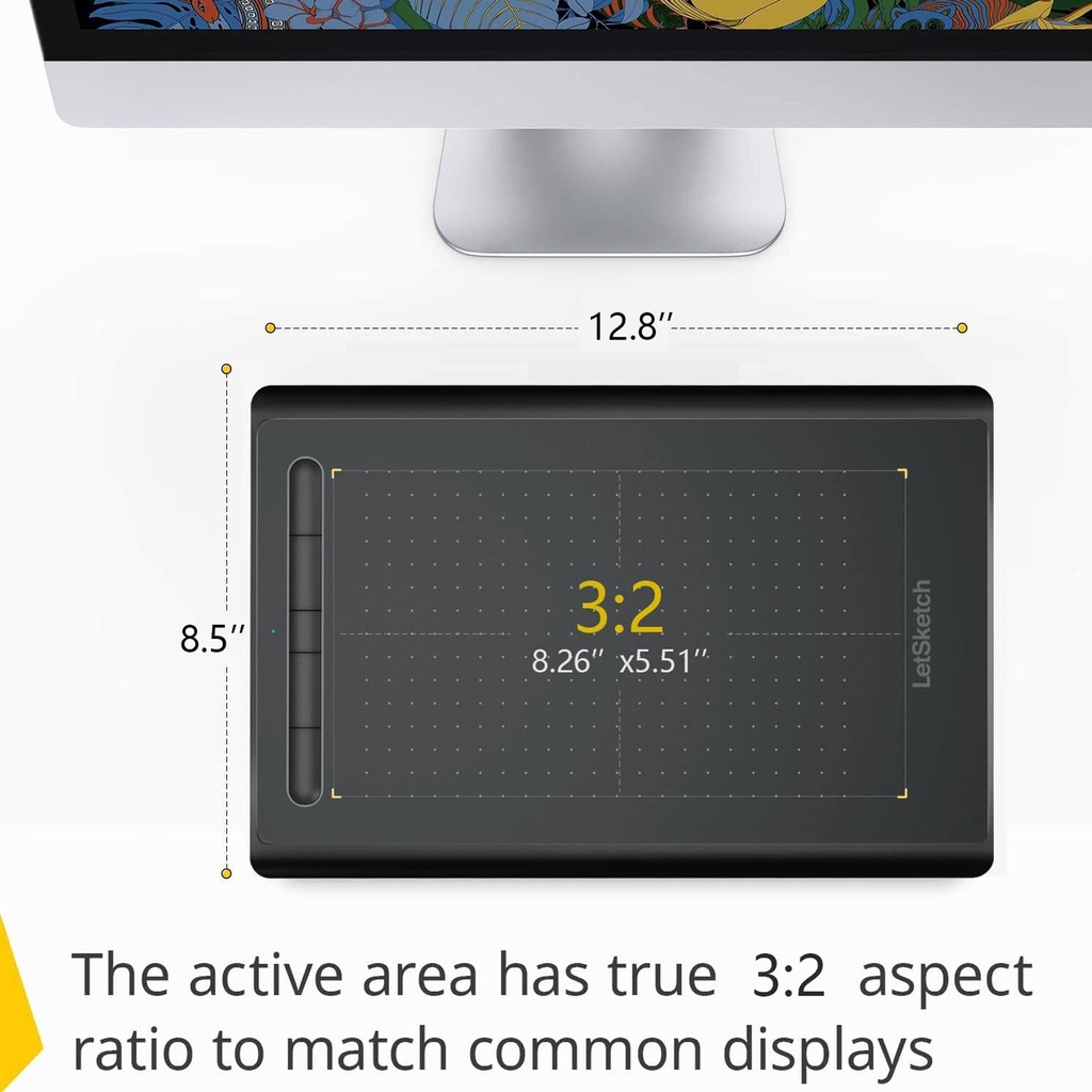 Jual Murah.. RESTOK !!! - LetSketch 8 12 inch Drawing Tablet Graphic ...