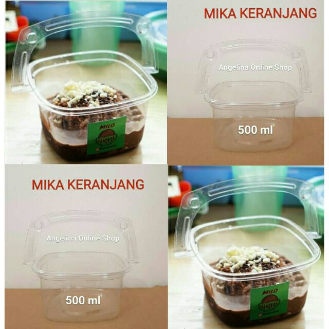 Jual Mika Keranjang/Mika Milo Kepal/Mika Salad/Mika Es Cup | Shopee Indonesia