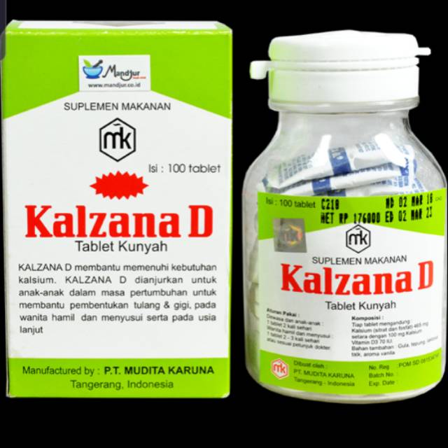 Jual Kalzana D vitamin D | Shopee Indonesia