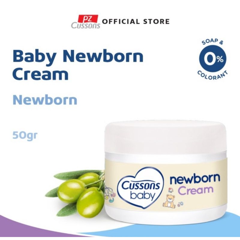 Jual Cussons Baby Newborn Cream 50 gr/Krim Bayi Newborn Cussons Baby ...