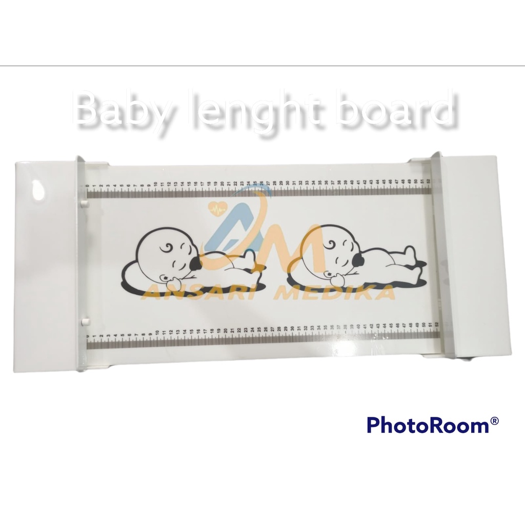 Jual BABY LENGHT BOARD PLUS TAS AKRILIK PENGUKUR PANJANG BADAN BAYI ...