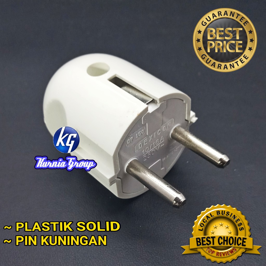 Jual STEKER ARDE BAHAN KUNINGAN JECK BULAT COLOKAN STOP KONTAK LISTRIK JEK MALE JACK BULET ...