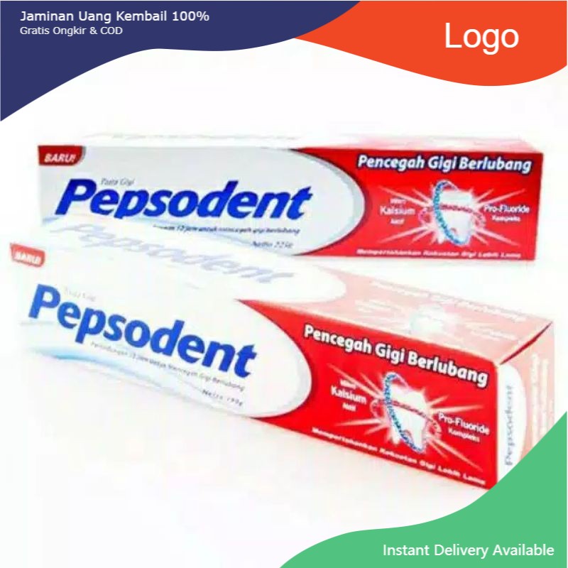 Jual PEPSODENT BESAR 120gr Pepsoden Pasta Gigi Original Putih75gr ...