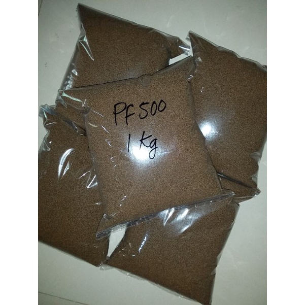 Jual Pelet PF 500 / PF 800 / PF 1000 kemasan 1kg pakan ikan | Shopee ...