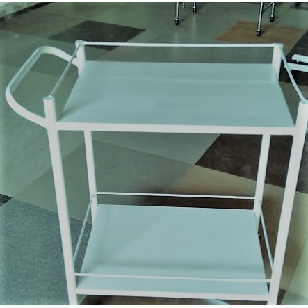 Jual Meja Troli Instrumen 2 Rak besi - Trolley 2 Susun besi | Shopee ...