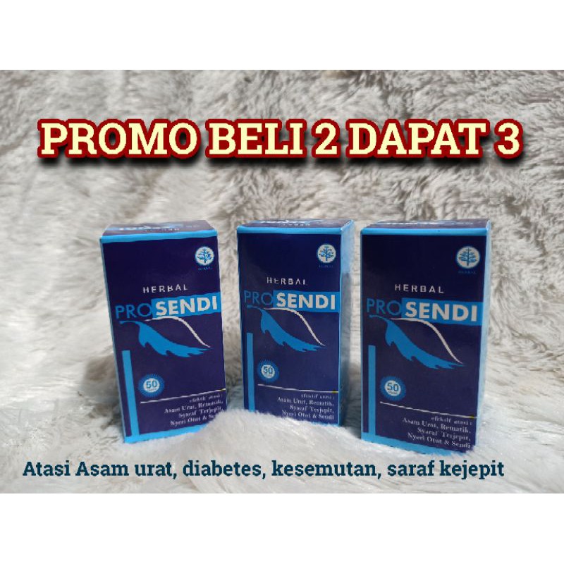 Jual Prosendi SUDAH BPOM BELI 2 GRATIS 1 BEBAS ASAM URAT, KESEMUTAN ...