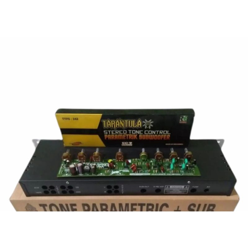 Jual PAKET KIT DAN BOX PARAMETIK SUBWOOFER TONE CONTROL RANIC STEREO ...
