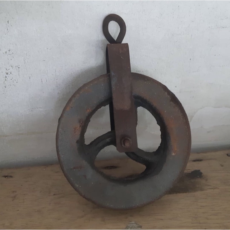 Jual Katrol Kerekan Timba Sumur Besi 6,5 inch | Shopee Indonesia