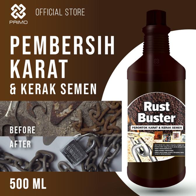 Jual Pembersih Karat / Semen PRIMO RUST BUSTER 500ml | Shopee Indonesia