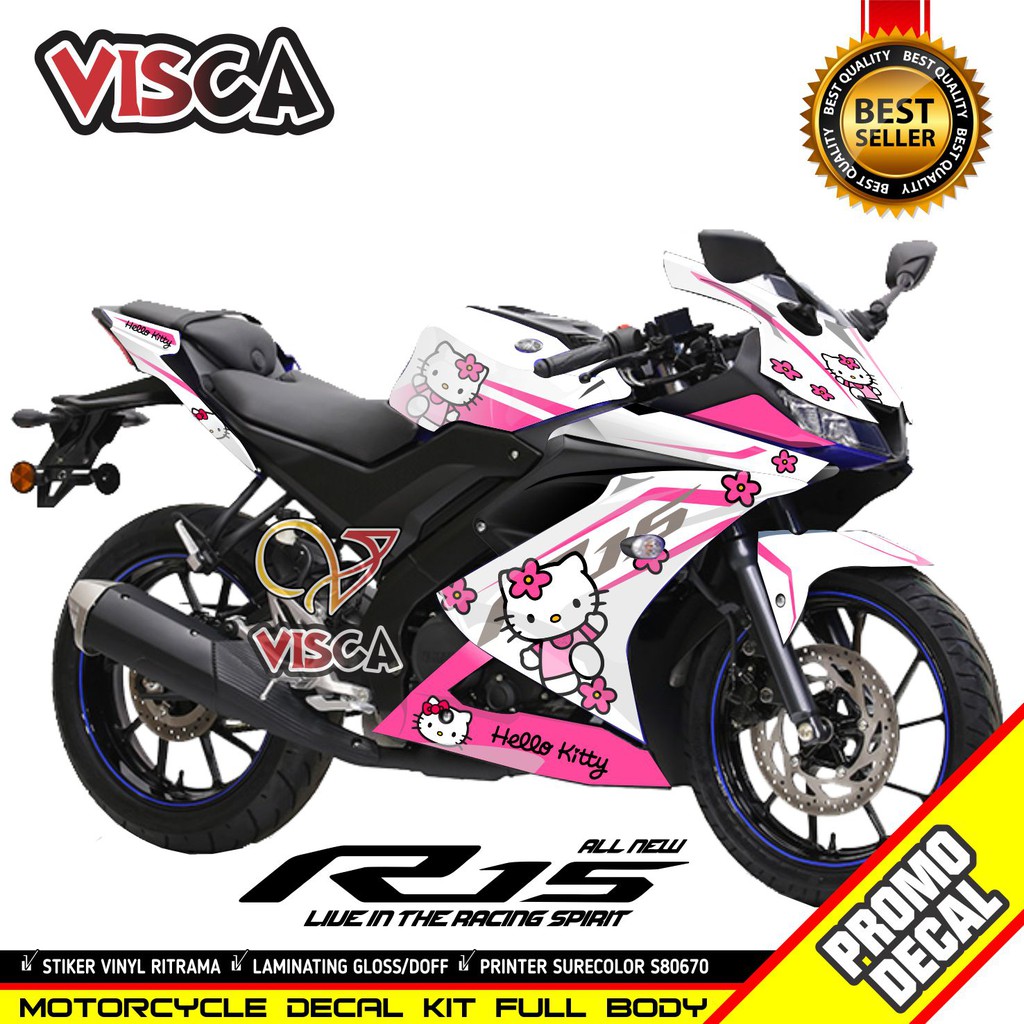 Jual (COD) Decal R15 V3 Full Body Keren Stiker R15 V3 Full Body Keren ...
