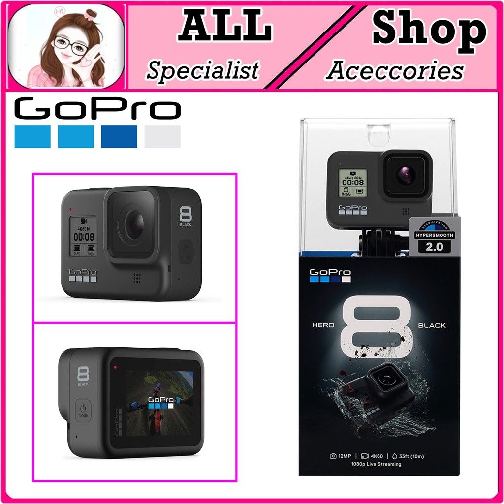 Jual Gopro hero 8 Black Actioncam Gopro original | Shopee Indonesia