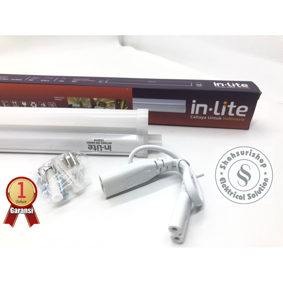 Jual IN-LITE LAMPU LED T5 5W 5 W WATT INT5003 30 CM | Shopee Indonesia