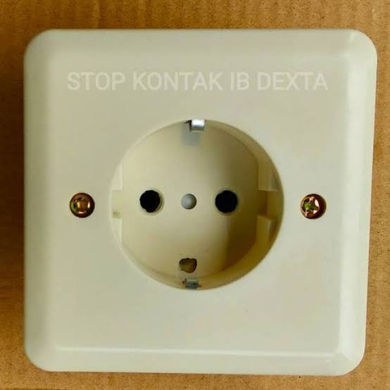 Jual stop kontak ib dexta cream susu / Saklar Engkel + Stop Kontak IB ...