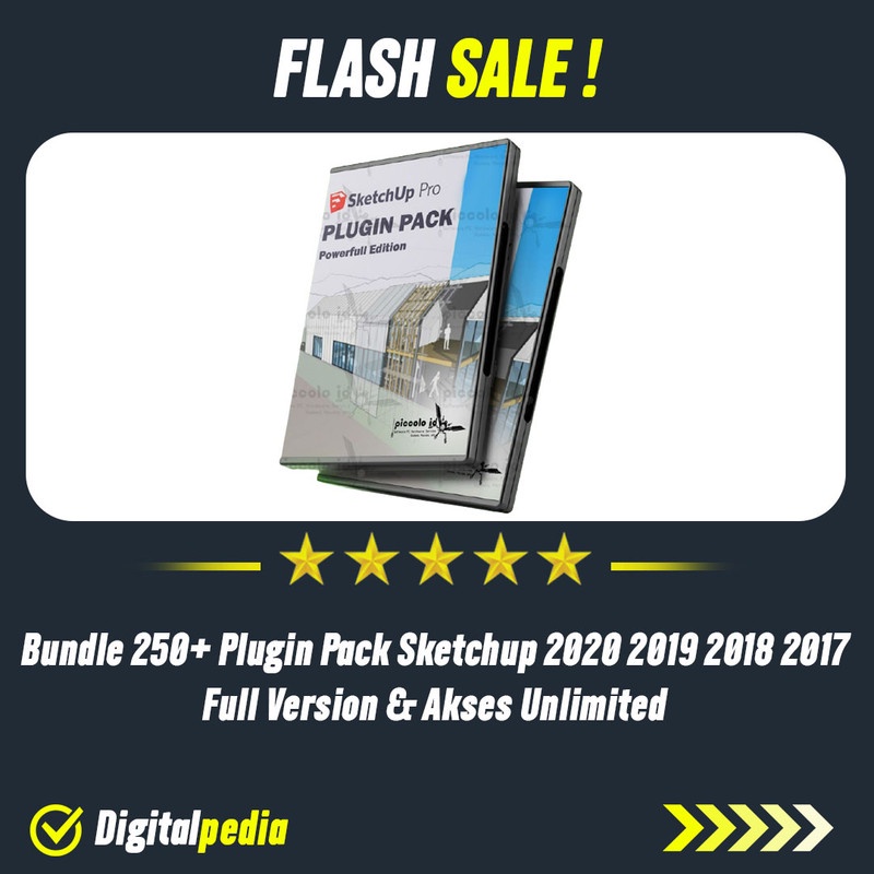 Jual Bundle 250+ Plugin Pack Sketchup 2020 2019 2018 2017 Premium ...