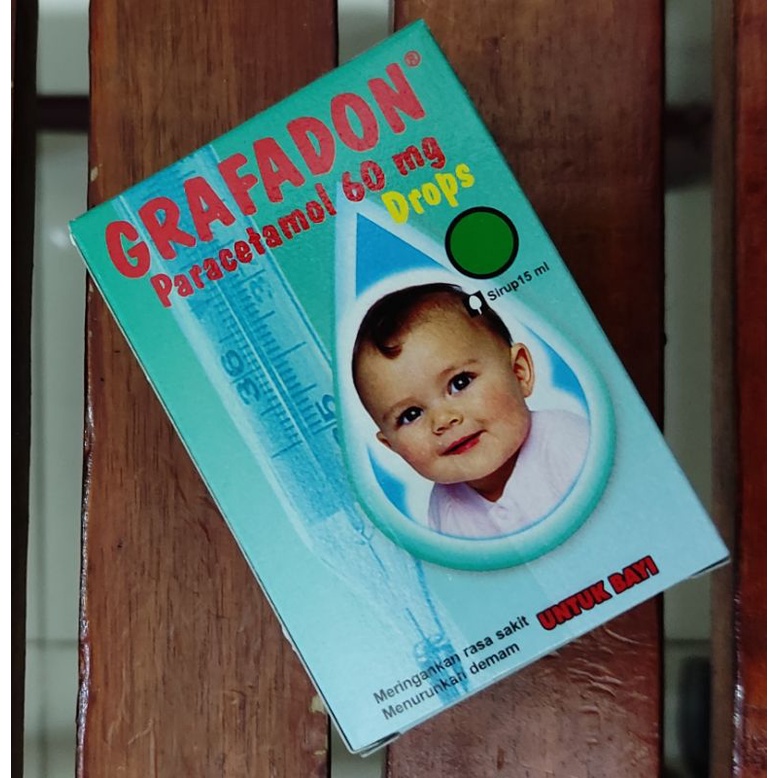 Jual Grafadon Drops / Paracetamol 60 Mg / Anak dibawah 2 tahun | Shopee ...