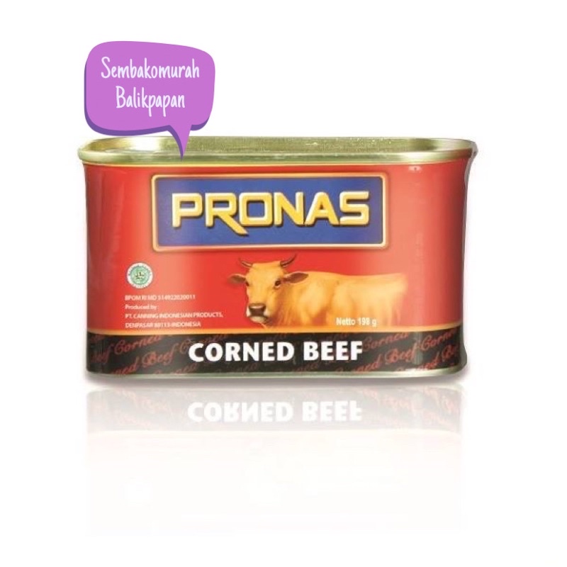 Jual PRONAS kornet/corned beef 198gr | Shopee Indonesia