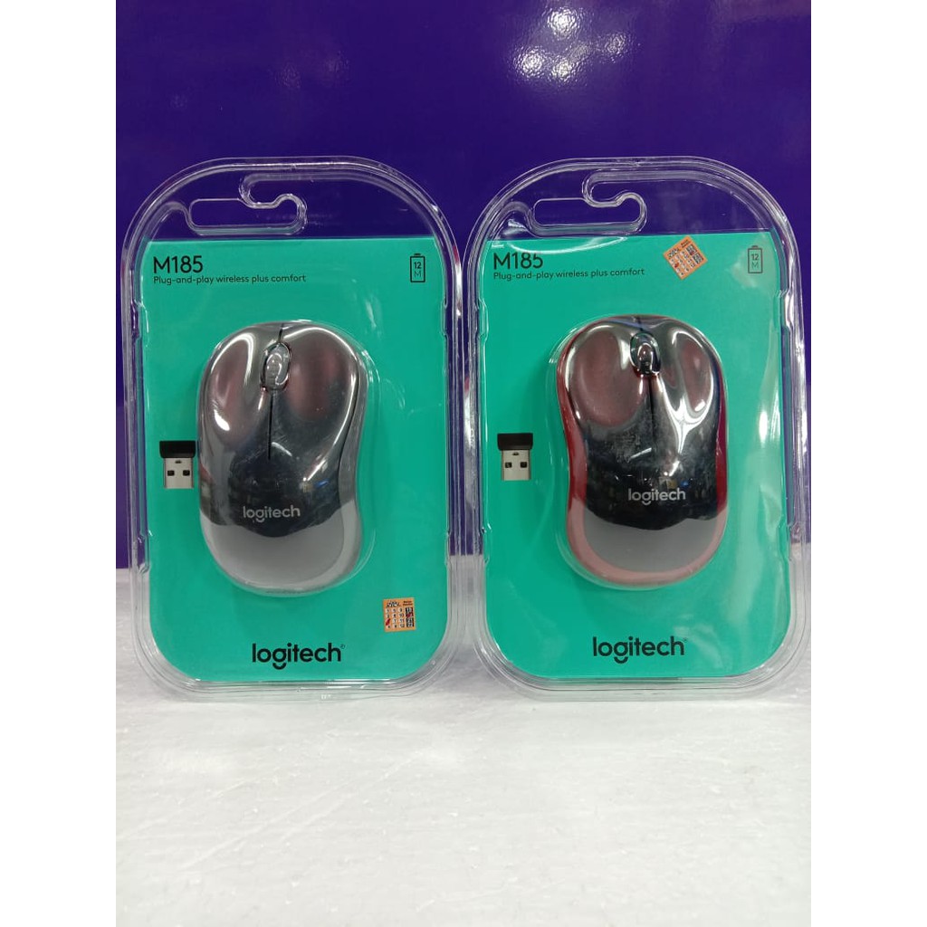 Jual MOUSE WIRELESS LOGITECH M185 | Shopee Indonesia