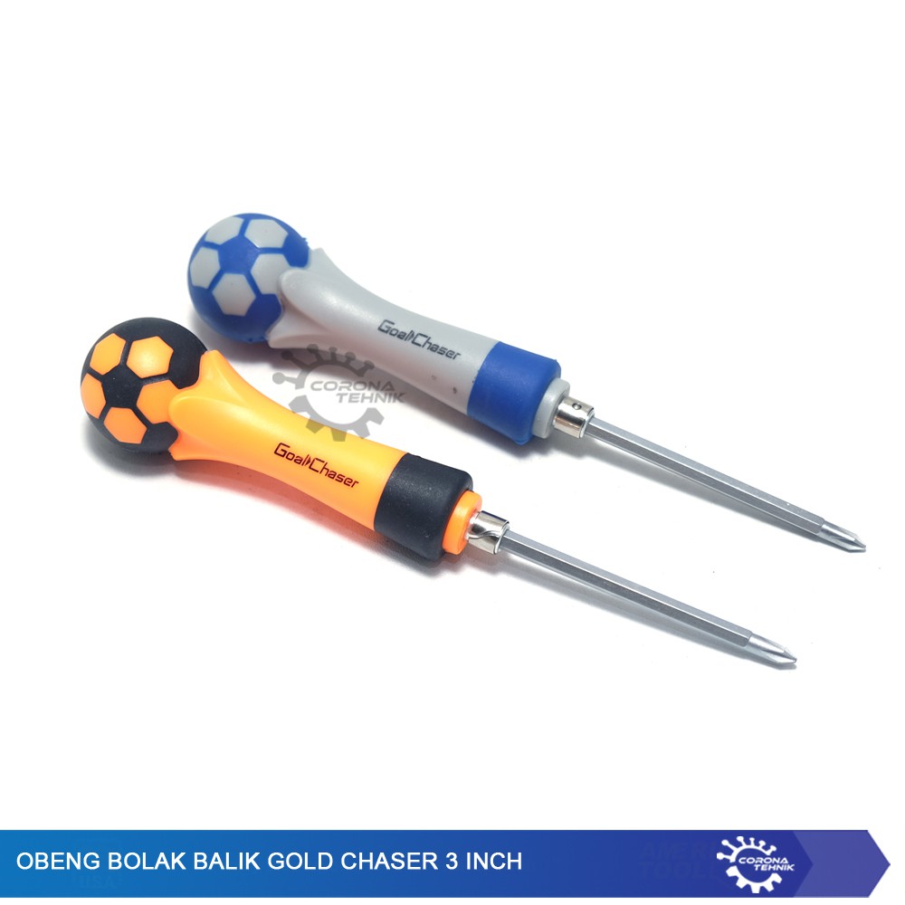 Jual Gold Chaser 3 Inch - Obeng Bolak Balik | Shopee Indonesia