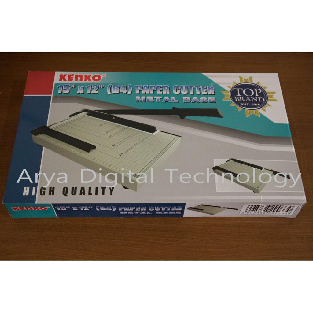 Jual Alat Pemotong Kertas B4 Paper Cutter Trimmer Kenko Murah Original ...