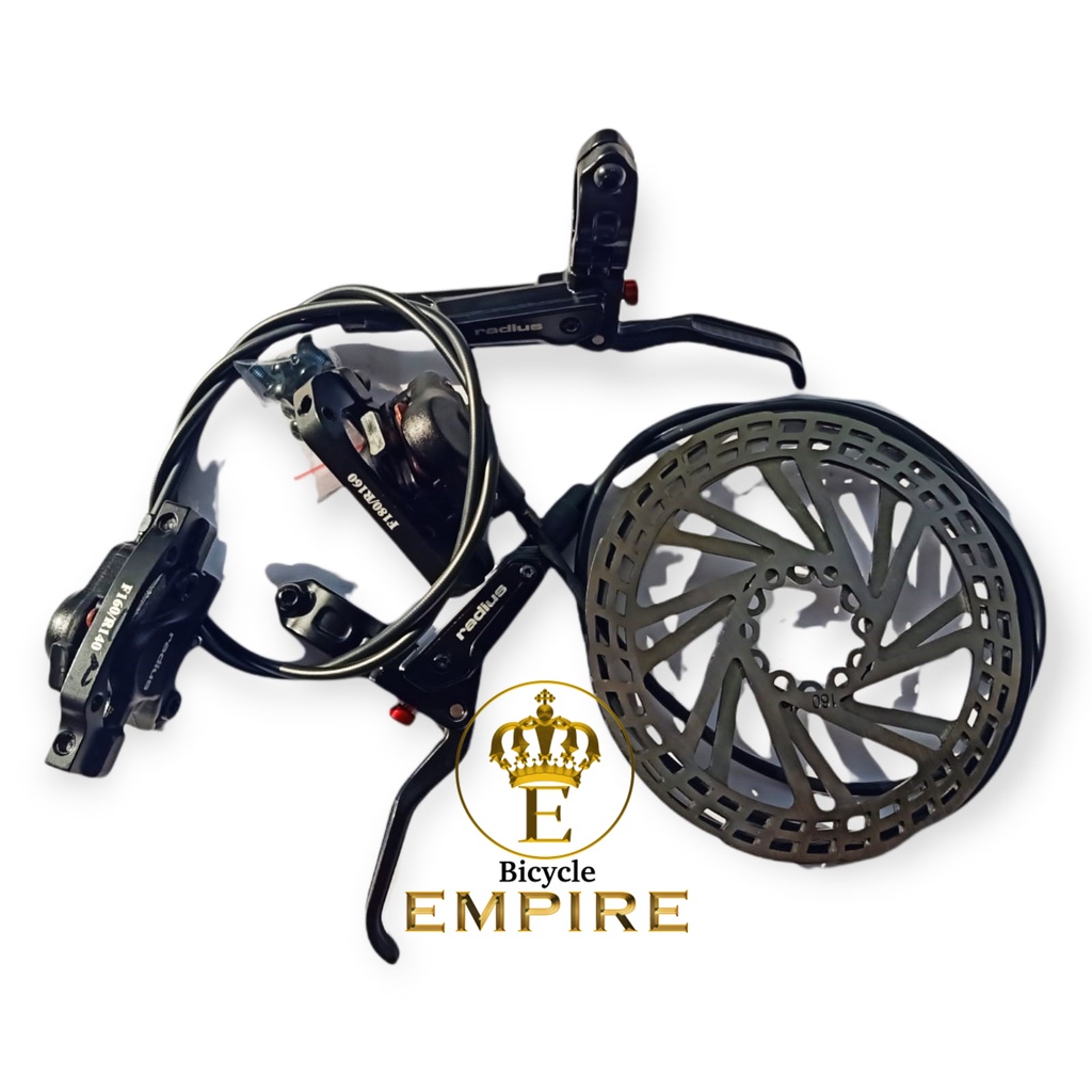 Jual Rem Cakram Sepeda Disc Brake Hidrolik Radius Tanpa Dus Bicycle ...