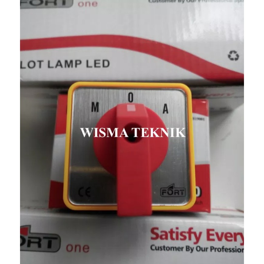 Jual SELECTOR SWITCH M-O-A 1P FORT 20 AMP | Shopee Indonesia