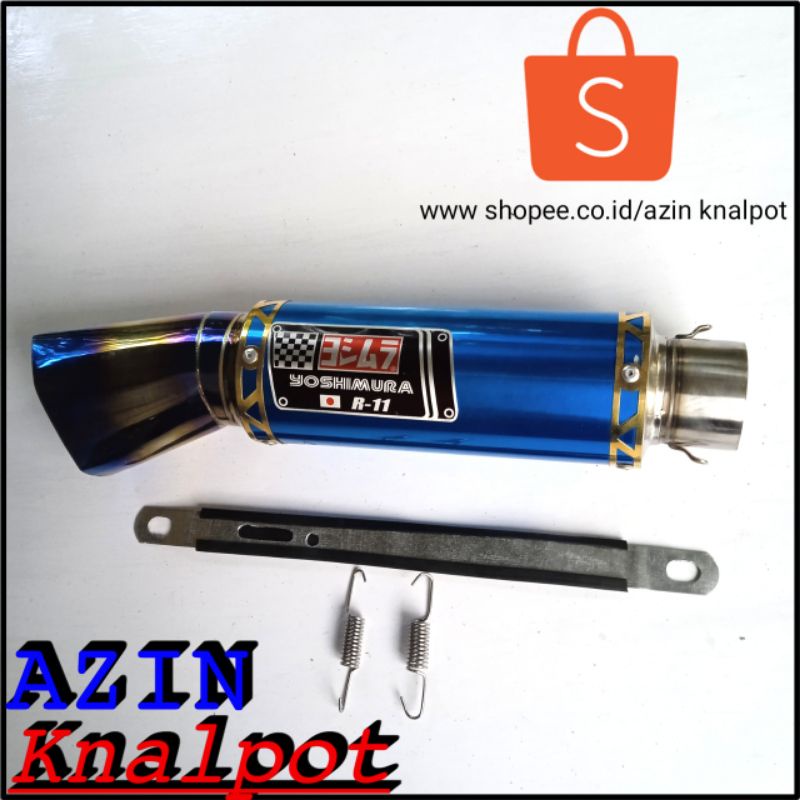 Jual Slencer knalpot tabung knalpot YOSHIMURA inlet 50/51mm | Shopee ...