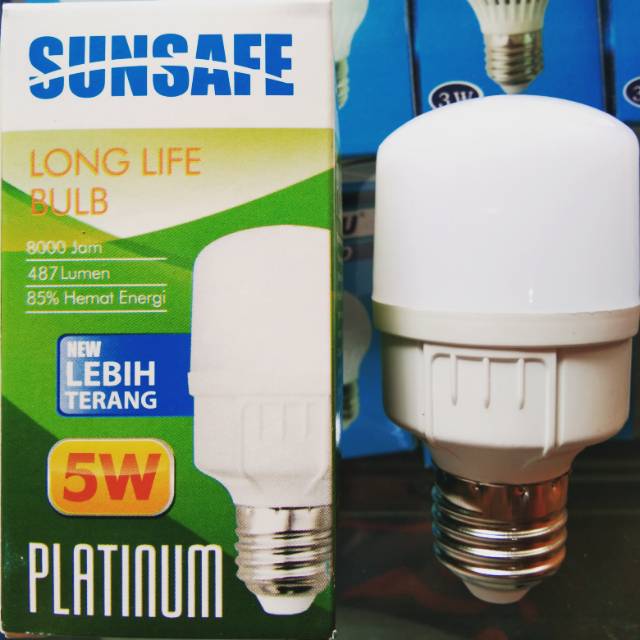 Jual Lampu led Sunsafe Platinum 5 watt | Shopee Indonesia
