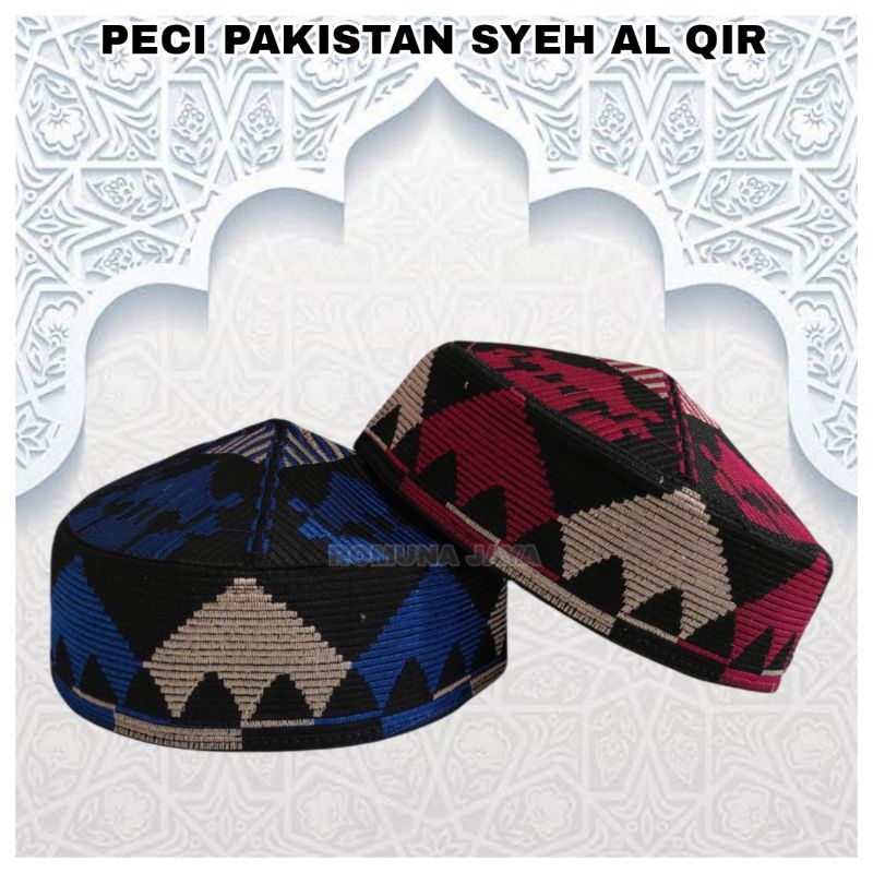Jual PECI SONGKOK KOPYAH PAKISTAN SYEH AL QIR | Shopee Indonesia