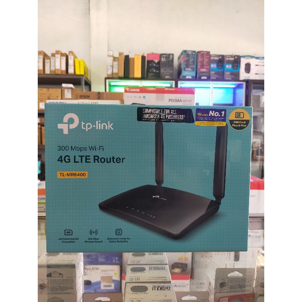 Jual TPLink TL-MR6400 Wireless N 4G LTE Router WiFi Modem MiFi TP-Link ...