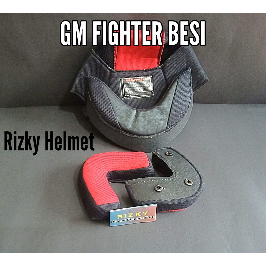Jual Busa helm GM Fighter kancing besi, Busa Helm GM Fighter Besi ...