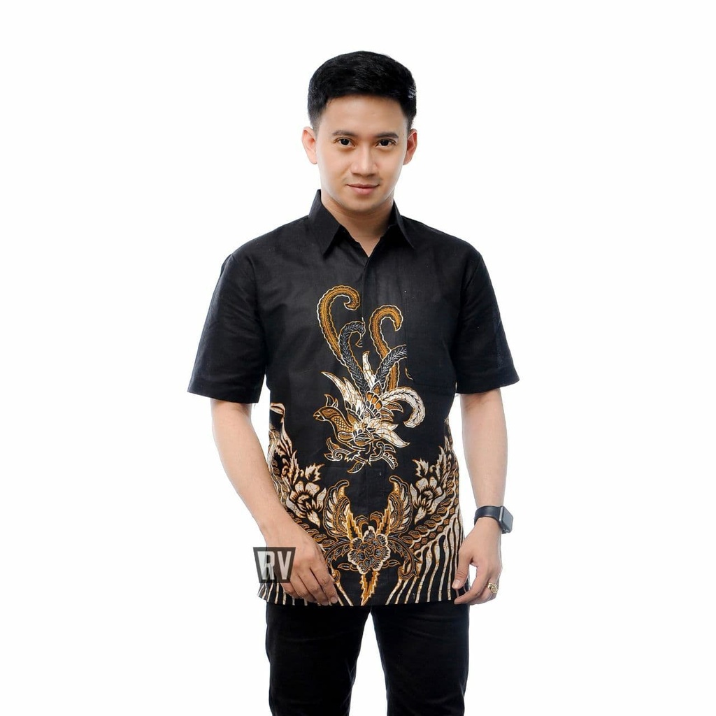 Jual Seragam Batik Kantor - Set Couple Baju Batik motif merak kecil ...