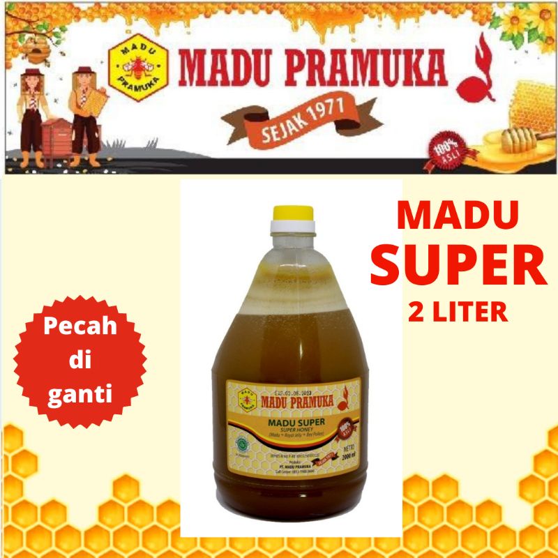 Jual MADU PRAMUKA SUPER 2 LITER | Shopee Indonesia