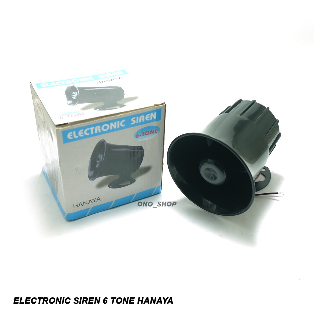 Jual Electronic Siren 6 Tone - Hanaya - 12 Volt DC | Shopee Indonesia
