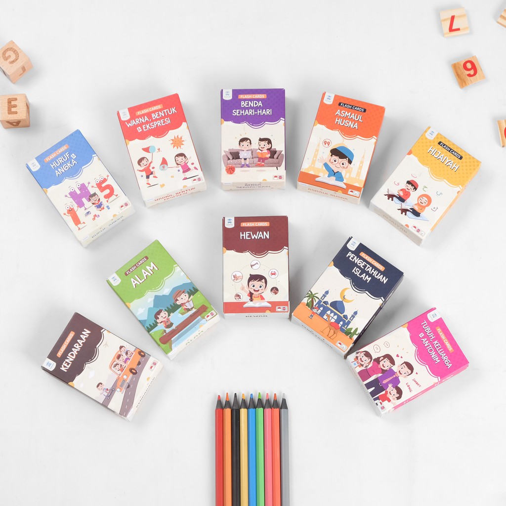 Jual FlashCard / Flash Card Edukasi Anak Mainan Edukasi Anak Kartu ...