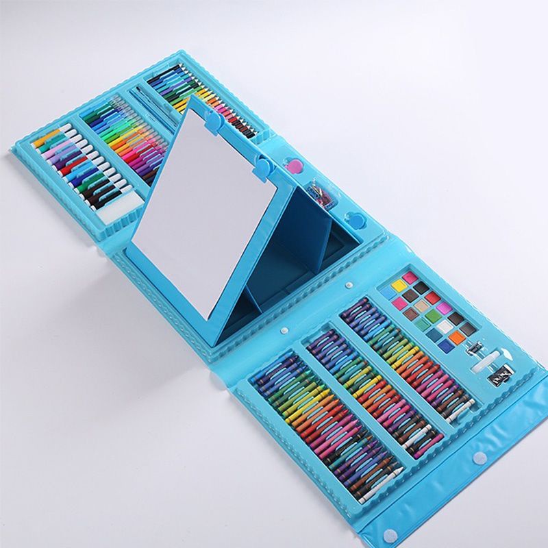 Jual Art Set 208 Pieces Alat Menggambar Melukis Mewarnai Anak Premium ...