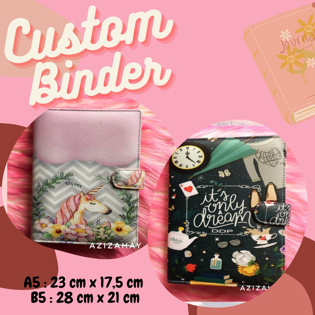 Jual Binder Custom Sendiri | Shopee Indonesia