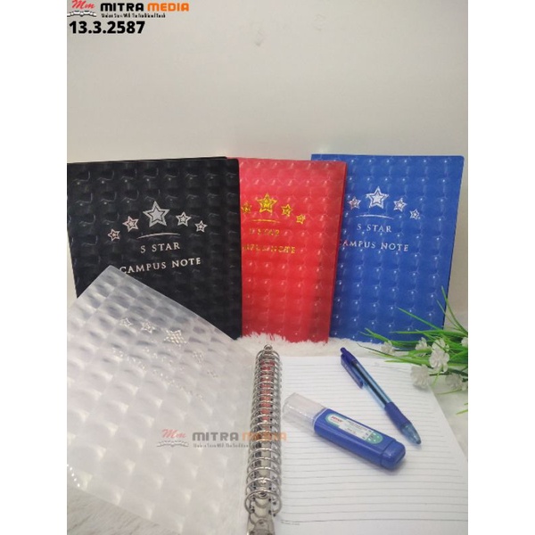 Jual MAP BINDER / BUKU BINDER / BUKU KULIAH)/ MAP FILE / BINDER A5 ...