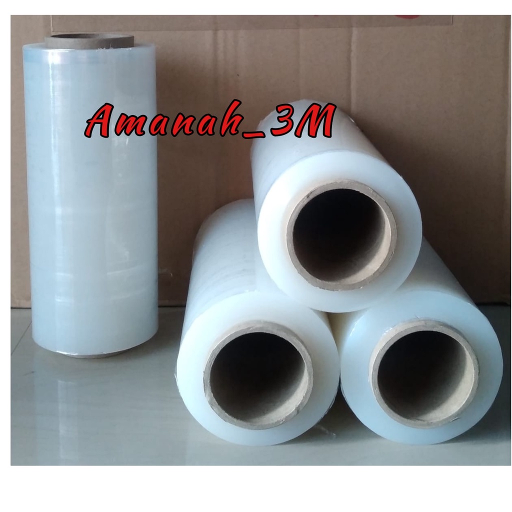 Jual PLASTIK WRAPPING PLASTIC WRAP WRAPING REPING STRETCH FILM | Shopee ...