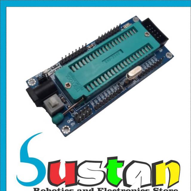 Jual Minimum System Minsys Monster ZIF With Regulator 5V ATmega 8535 16 ...