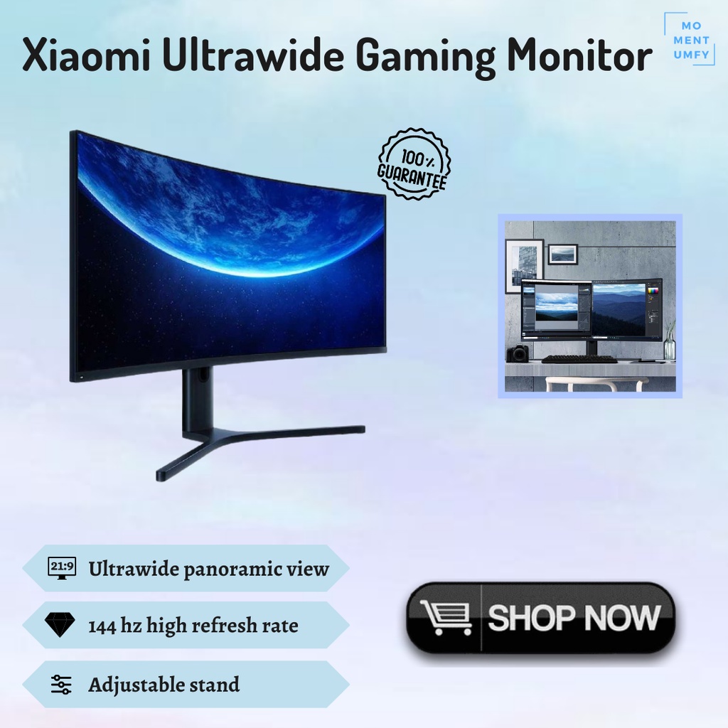 Jual Layar Monitor LCD Komputer PC Gaming Game Xiaomi 144Hz 1440p Besar ...