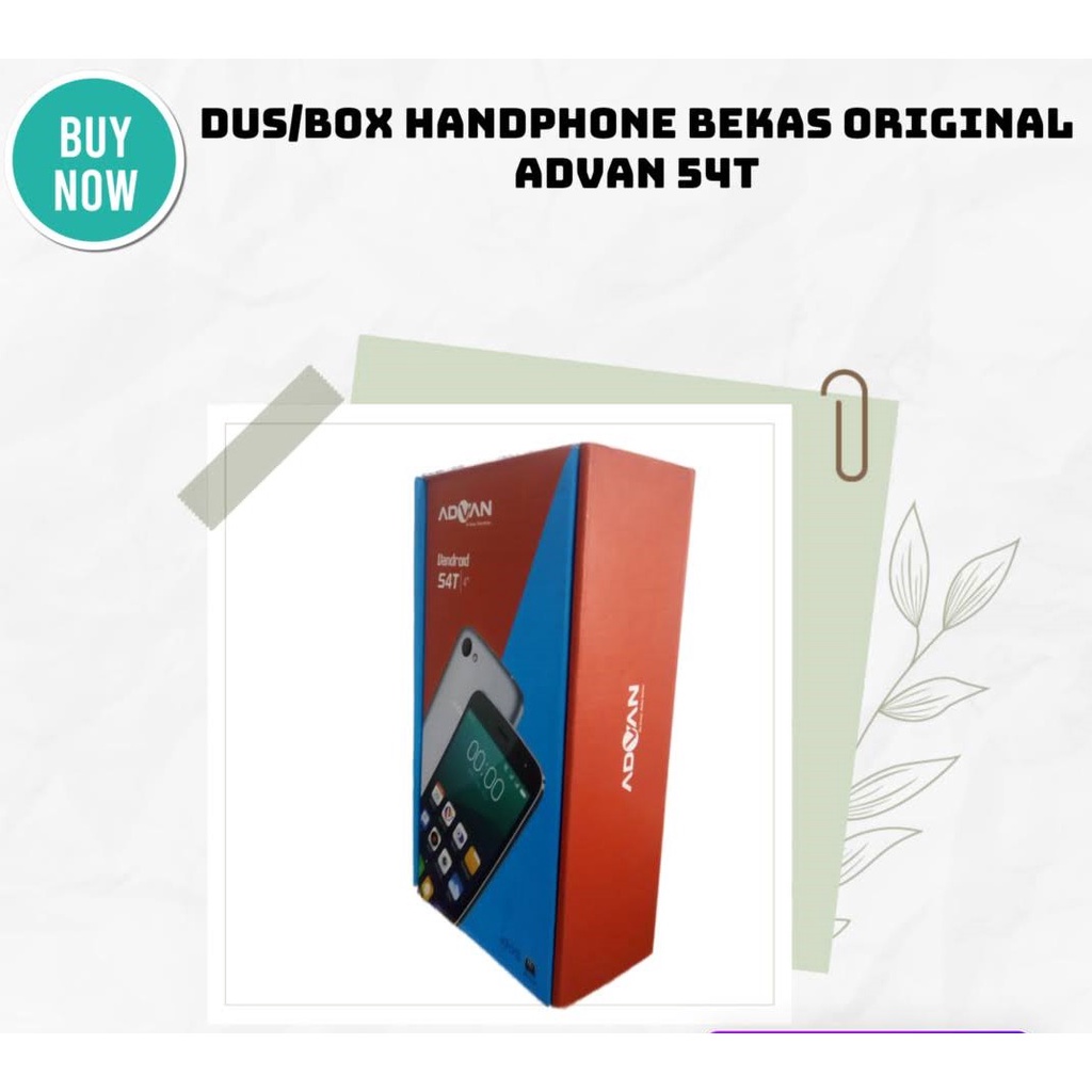 Jual ADVAN S4T DUS KOSONG BEKAS DUS BOX KOTAK HP ORIGINAL DUS HANDPHONE ...