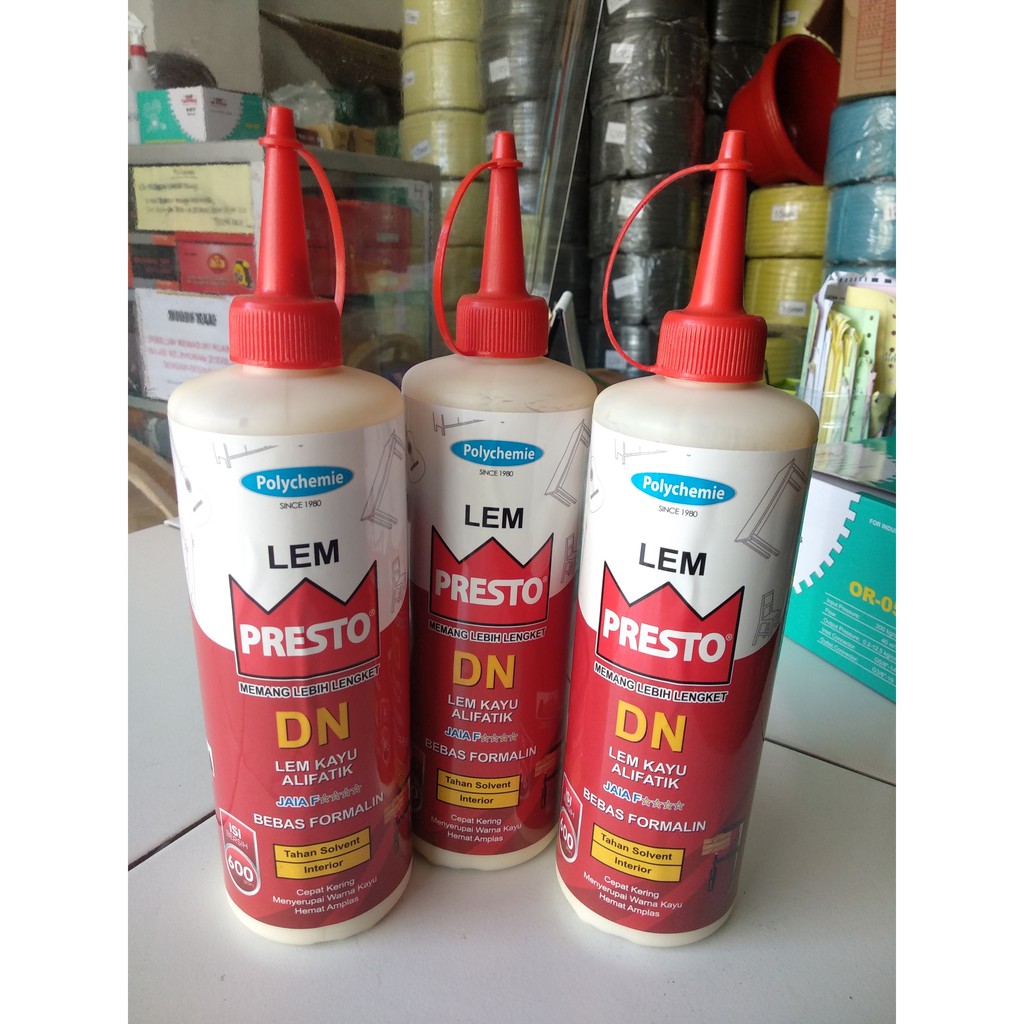 Jual Lem Kayu Presto DN 600 gr | Shopee Indonesia