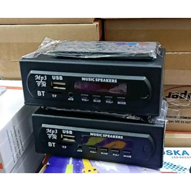 Jual Jual mp3 player bluetooth USB FM mini box rakitan dc 12 volt ...