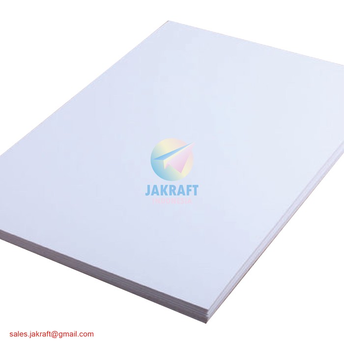 Jual Kertas Karton HVS Tebal A4 200 Gram Gsm Brief Card Kartu TIK Doff ...