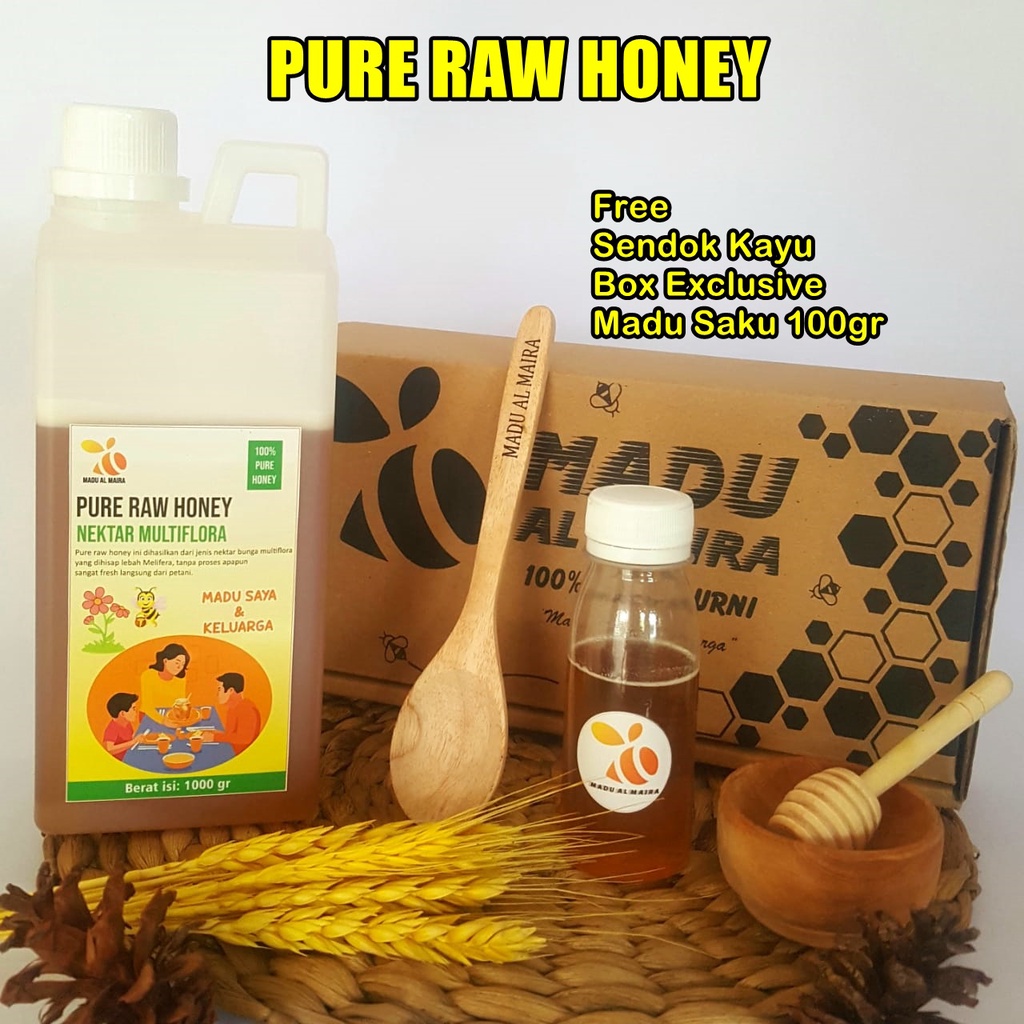 Jual Madu Asli Madu Al Maira Madu Asli 100% Tanpa Campuran Madu Murni ...