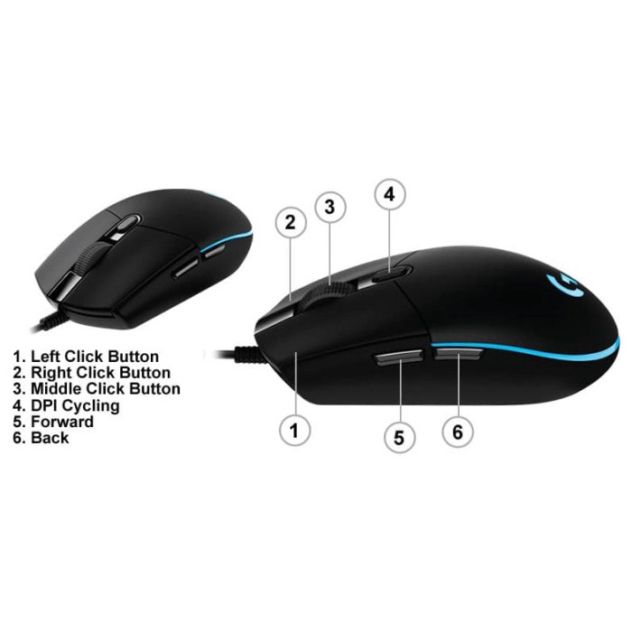 Jual (TERLARIS) Logitech G102 Prodigy Gaming Mouse | Shopee Indonesia
