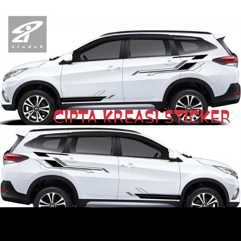Jual STICKER MINIMALIS STIKER MOBIL TOYOTA RUSH TERIOS EXPANDER ...