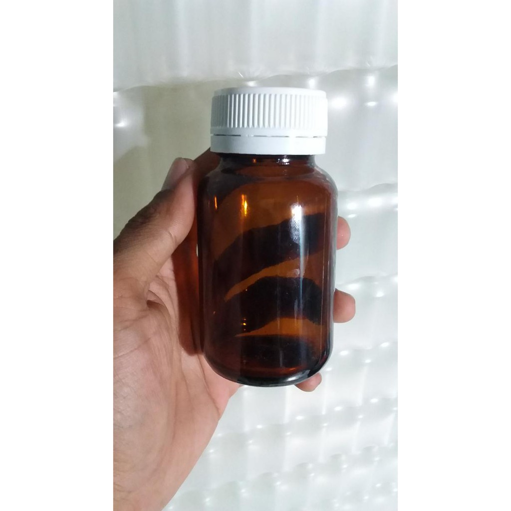 Jual BOTOL KACA AMBER dan PET 100 ML | Shopee Indonesia