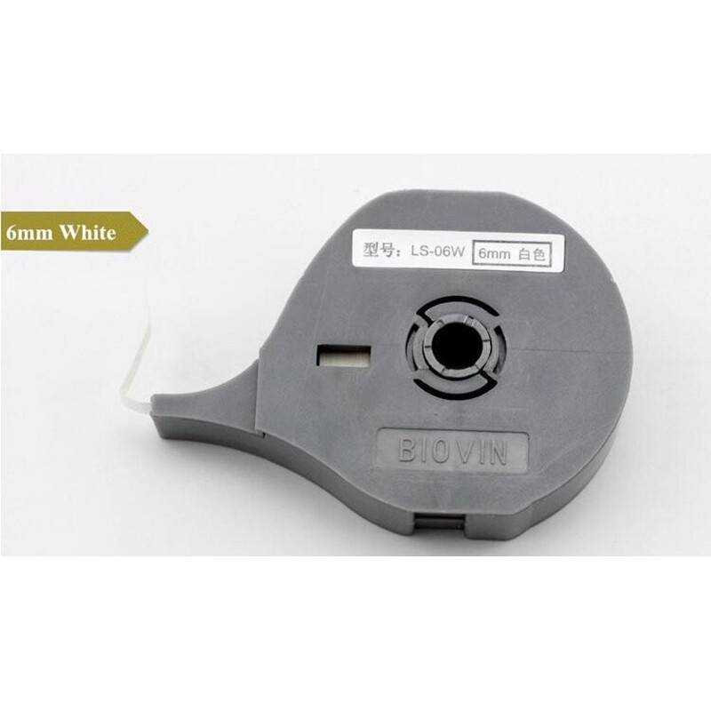 Jual LABEL MESIN PRINTING MARKER TUBE LS-06W PUTIH BIOVIN | Shopee ...