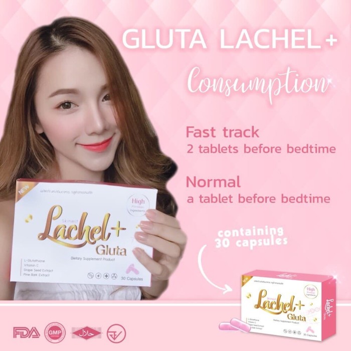 Jual Lainnya- Gluta Lachel 100% Original By Skinest Thailand -Lainnya ...
